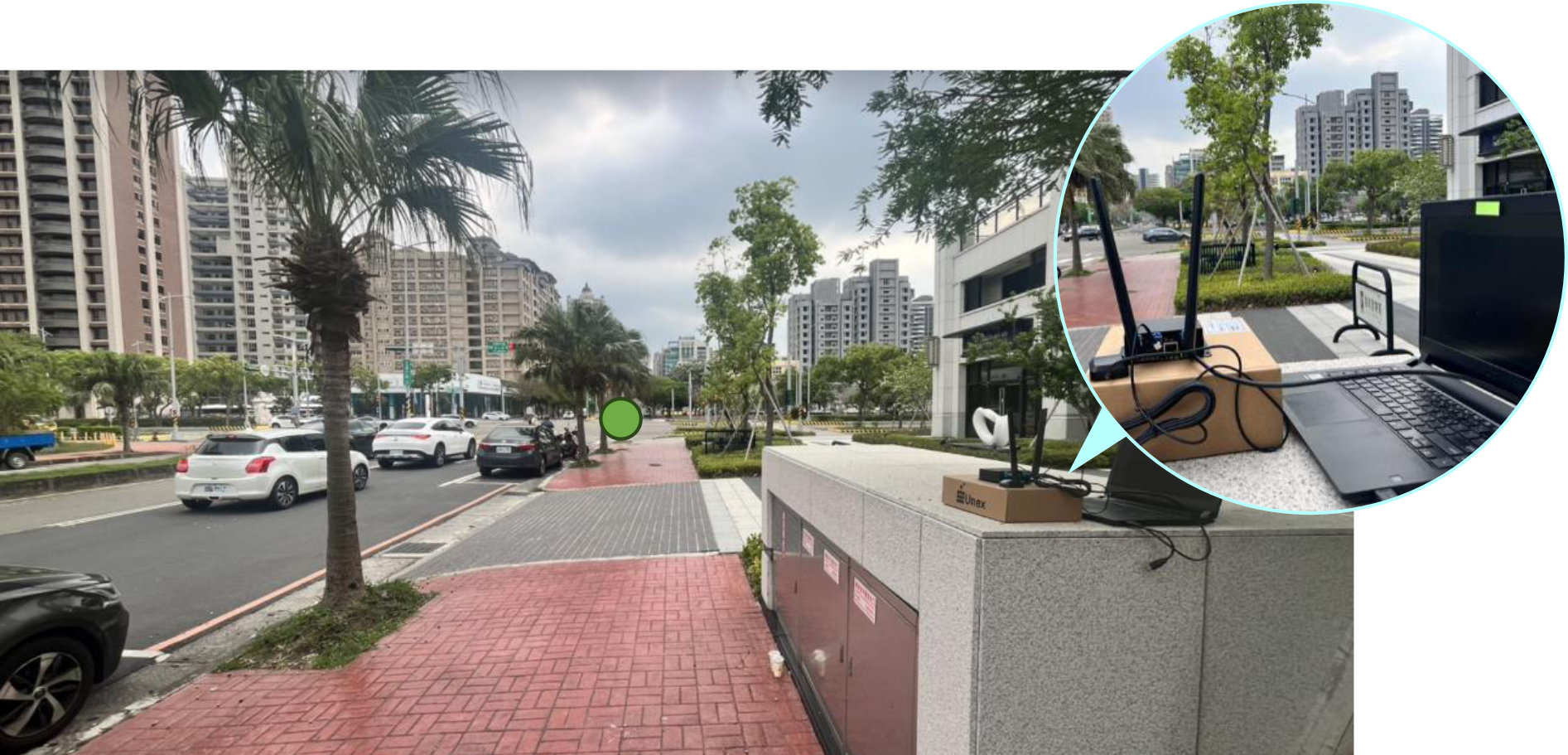 V2X System Module: Communication Transmission Distance Field Test ...