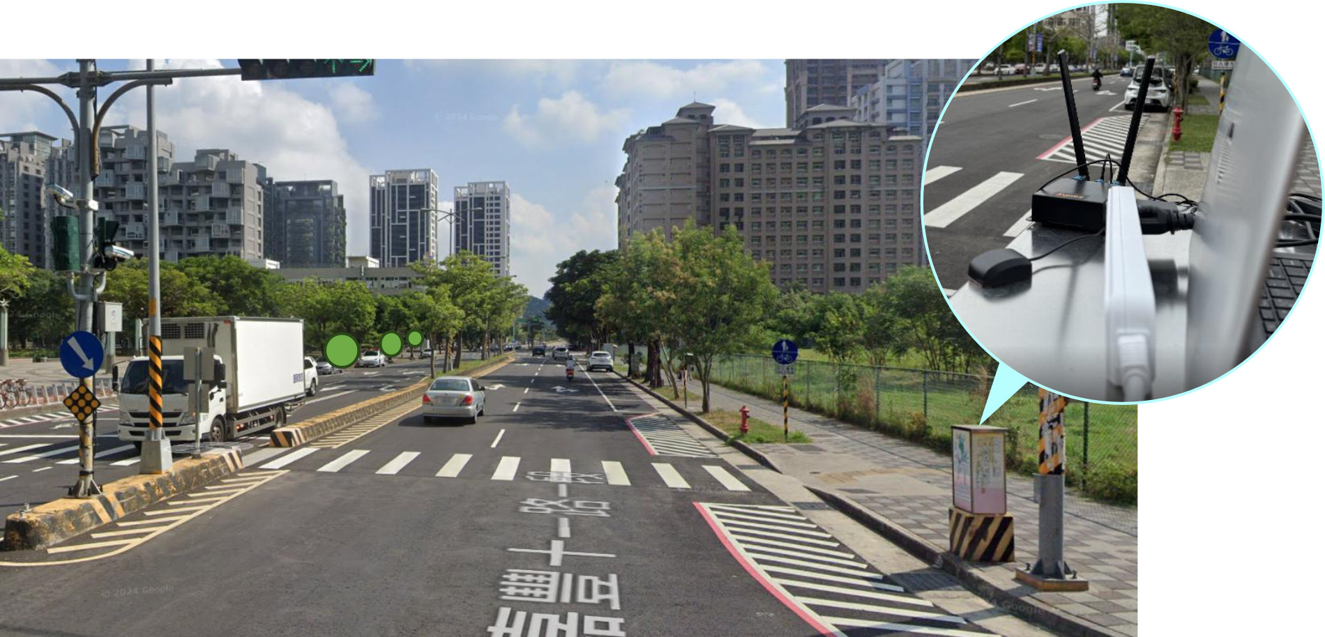 V2X System Module: Communication Transmission Distance Field Test ...